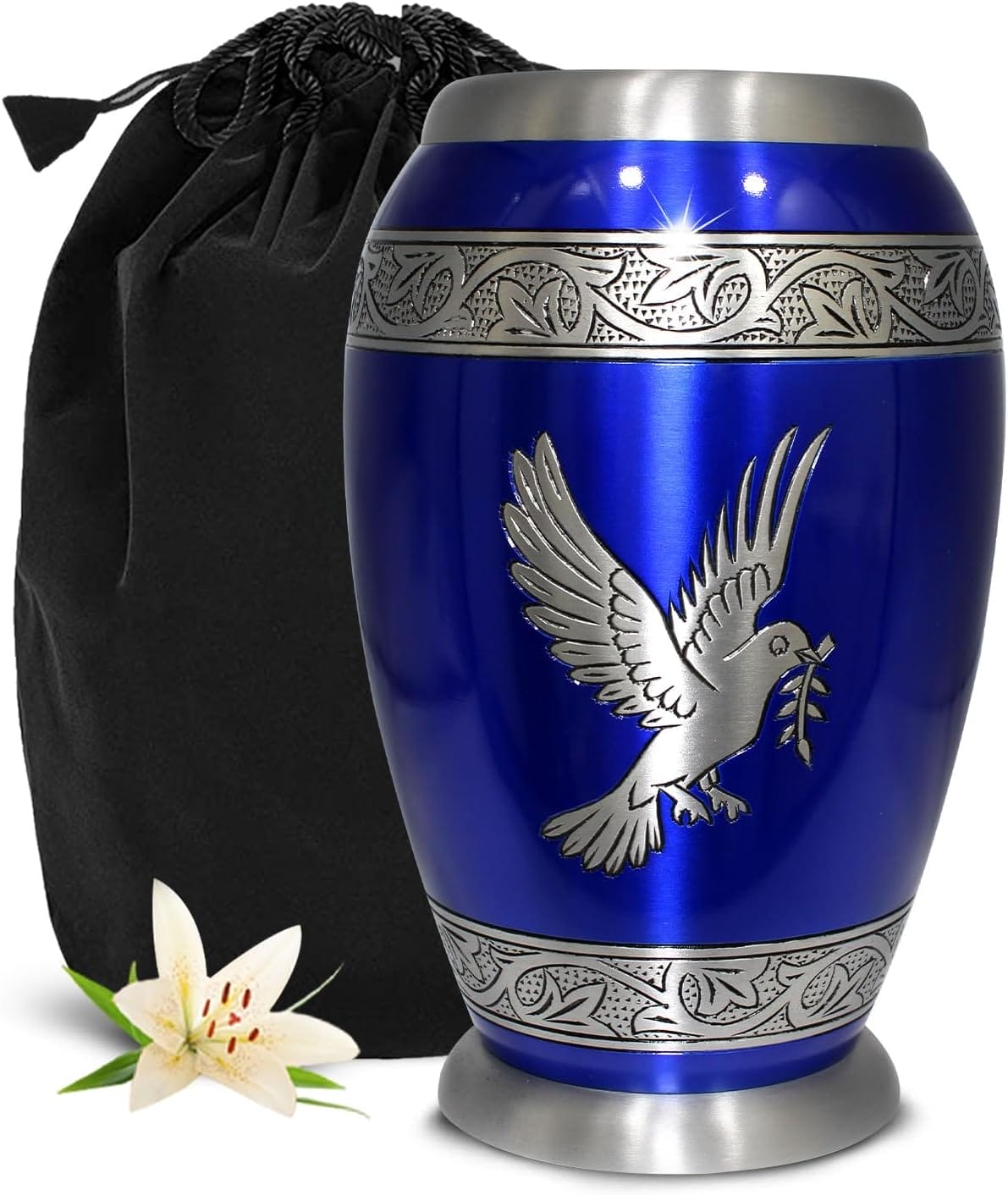 Firozi Blue Bird Monarco Urn - Solace Forever Urns